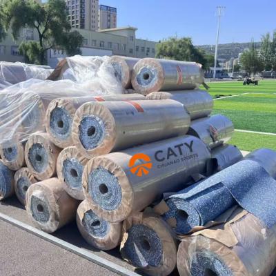 China Iaaf Polyurethane Athletic Track and Field Materials EPDM Granules voor school speeltuinen Te koop