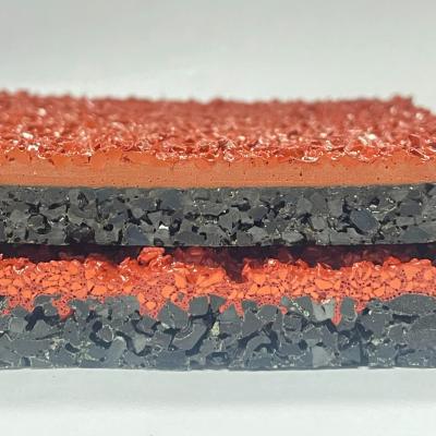 China High Friction Factor 0.57 SBR Rubber Granules with Customizable Sizes 0.5-4mm and Waterproof Properties for Playgrounds for sale