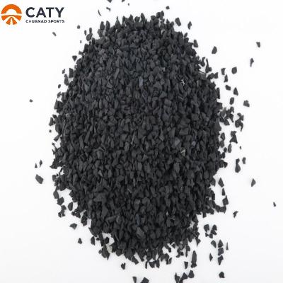 China Durable Over Ten Years SBR Rubber Granules with Friction Factor 0.57 and Customized Sizes 0.5-4mm for Outdoor Usage for sale