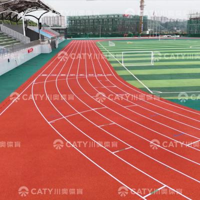 China Mixed Type Running Track Surfacing - High Elasticity & Low Maintenance for Outdoor Sports Construction for sale