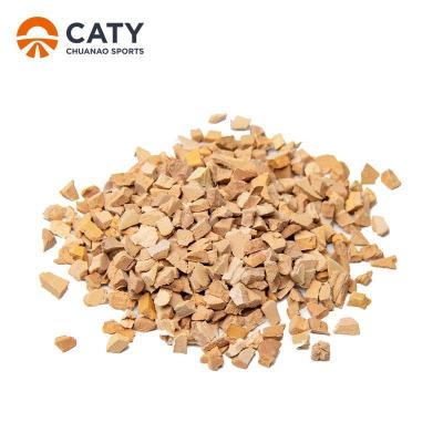 China High-Quality 0.5-2mm SBR Rubber Granules with Anti-Oil-Bleeding and Shape-Retaining Properties for Playground Surfaces for sale