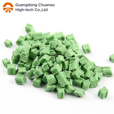 China Grass Green ETPR Rubber Granules for Soccer Field with Durability and High Resilience for sale
