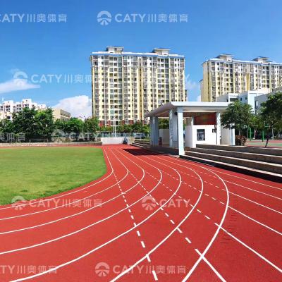 Cina Pista di corsa certificata World Athletics Sandwich System - Assorbimento degli urti e elasticità uniforme in vendita