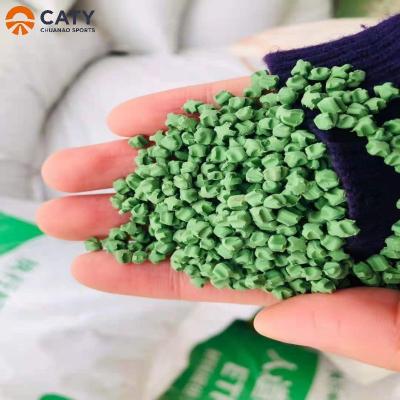 China Durable ETPR Rubber Infill for Artificial Grass and Sports Fields, Optimal Shock Absorption and Resilient for sale