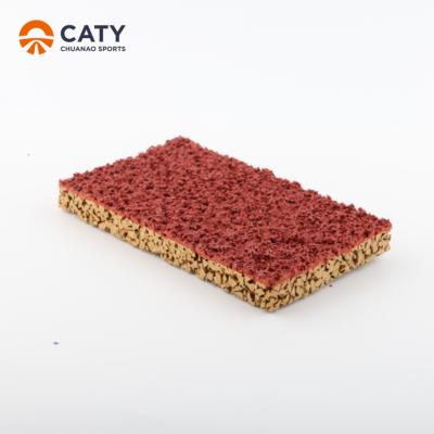 Cina Pista da corsa porosa e permeabile, superficie per tutte le stagioni a drenaggio rapido con elasticità e durata in vendita