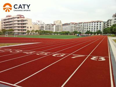 China Excellent Drainage and Cost-Effective Permeable Athletic Track for School Playgrounds and Training Fields for sale