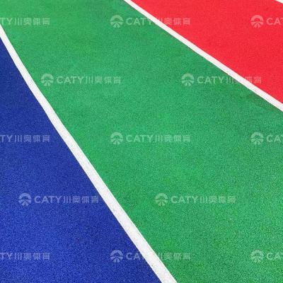 China Eco Friendly EPDM Rubber Granules for City Greenway Outdoor Fitness Trail Urban Park for sale