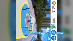 Safe Playground Rubber Flooring For Kids