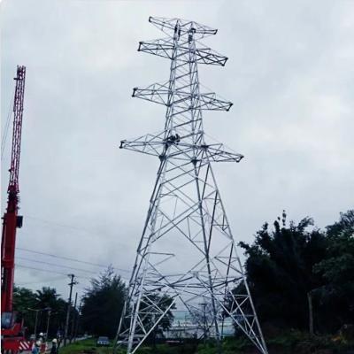 China 10kV - 1000kV Transmission Line Tower Customized Electric Transmission Tower for sale