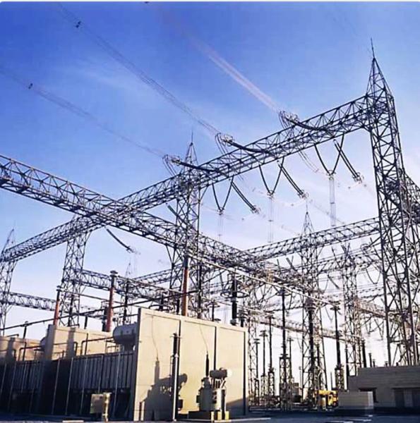 Quality Lightweight Substation Structures Weather Resistant Structure Of Substation for sale