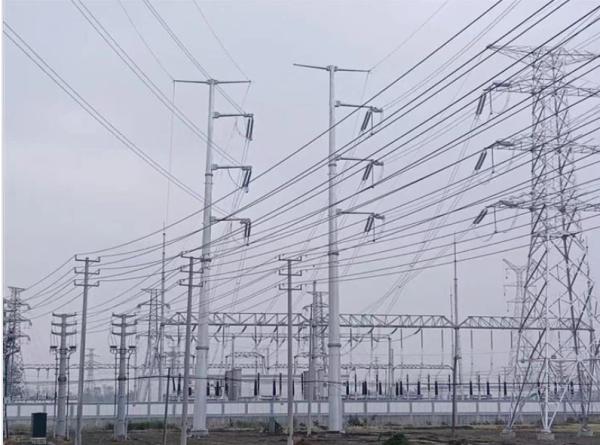 Quality Customized Electrical Substation Fire Protection Galvanized Steel Structures for sale