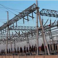 Quality Durable Electricity Substation Anti Seismic Anti Corrosion Substation Steel for sale