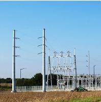 Quality Sturdy Substation Steel Structures Anti Icing High Voltage Substation Earthquake for sale