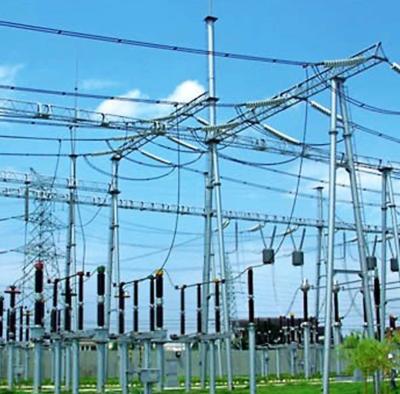 China Waterproof Substation Construction Durable Galvanized Steel Frame Anti Corrosion for sale