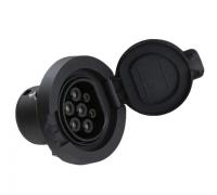 China UL94 V-0 Three Phase Female Plug Socket IEC 62196-2 For EVSE Without Cable for sale