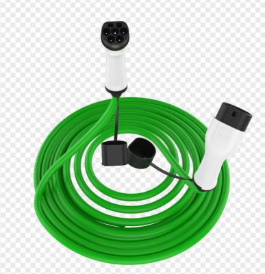 China 32A 250V 7.4kW Single Phase Type 2 To Type 2 EV Cable EVSE Charging Cable for sale