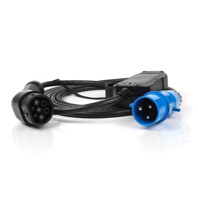China Portable Level 2 Electric Car Charger 2.3kW 10A for sale