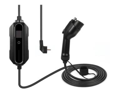 Китай Заряжатель J1772 16A типа 1 портативный EV Schuko экрана СИД продается