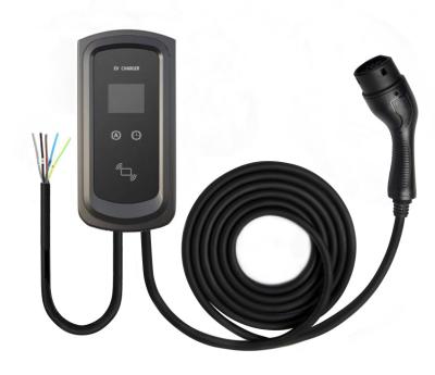 Cina iso fissato al muro di Wallbox EVSE 4KG UKCA ROHS del caricatore di 32Amp 22KW EV in vendita