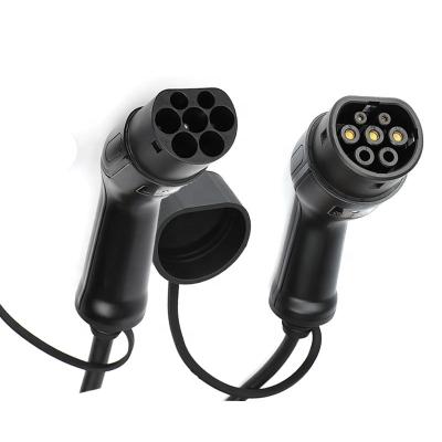 중국 유형 2가 2 32A 3 단계 열 가소성 폴리우레탄 수지 EV 케이블 22 kw EV 충전 연장 케이블을 타이핑합니다 판매용