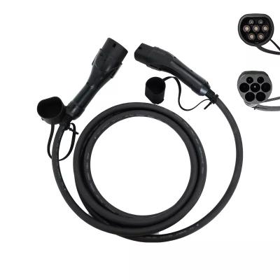 중국 Type 2 To Type 2 EV Charging Cable 32a TPU Customized 5m/10m 판매용