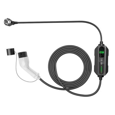 China 2.3KW Portable EV Charger With 3-4 Hours Charging Time IP54 Protection Level Te koop