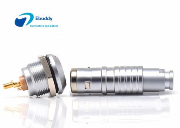 Hybrid Mixed Electrical Fluid Connector Lemo Compatible 2K 6+1 Pin Male And Female Connector