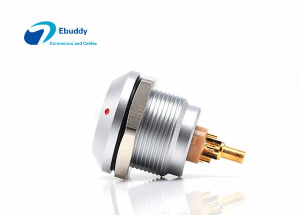 Hybrid Mixed Electrical Fluid Connector Lemo Compatible 2K 6+1 Pin Male And Female Connector