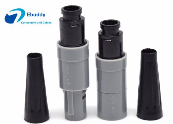 Lemo PAG PRG Plastic Circular Connectors 4pin For Blood Oxygen Probe