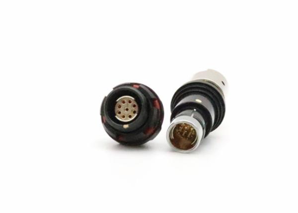 Connettore militare 9pin di Fischer ss 102 con colore nero Chormed