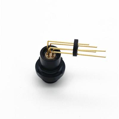 中国 黒いFischerのケーブル コネクタPCBは直角DBPC102A054を取付けた 販売のため