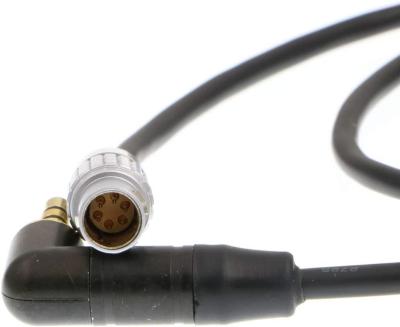 Cina Lemo 6 Pin Maschio a 3,5 mm TRS Right Angle Audio Cable per ARRI Mini LF Camera in vendita