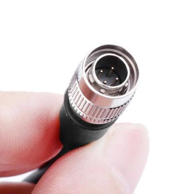 China D-Tap To  4 Pin Male Plug Cable de alimentação da câmera para dispositivos de som 688 633 Zoom F8 à venda