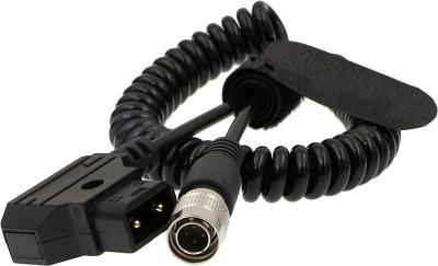 China D-Tap To  4 Pin Male Plug Cable de alimentação da câmera para dispositivos de som 688 633 Zoom F8 à venda