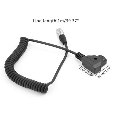 China D-Tap To  4 Pin Male Plug Cable de alimentação da câmera para dispositivos de som 688 633 Zoom F8 à venda