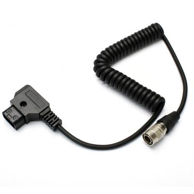 China D-Tap To  4 Pin Male Plug Cable de alimentação da câmera para dispositivos de som 688 633 Zoom F8 à venda