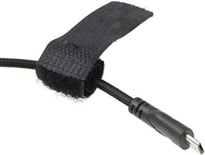 China Lemos 2 Pin Rotatable Right Angle To Micro USB Power Cable For ARRI Z CAM E2 Flagship To Nucleus Nano Braided Wire for sale