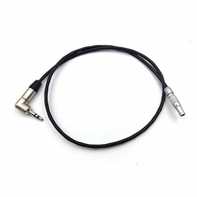 China Right Angle Lemos 4pin to 3.5mm Audio Plug Timecode Cable for Tentacle Sync Red EpicRed Scarlet-WRed Raven Weap Gemini for sale
