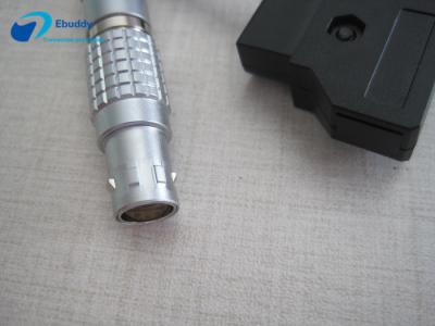 China Red Epic Power Cable Lemo FGJ 6pin To D-Tap / Powertap Male Cable for sale