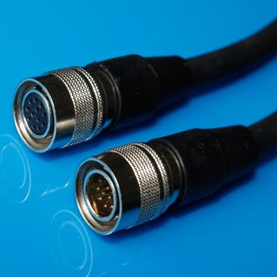 China Custom Cable Assembly Hirose 12 Pin To 12 Pin Cable For Sony Camera for sale
