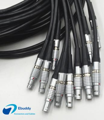 Cina Dimensione di chiusura 5pin FGA.0B.305.CLAD dei connettori 0B di serie di Lemo B della spina maschio di FGA 2 in vendita