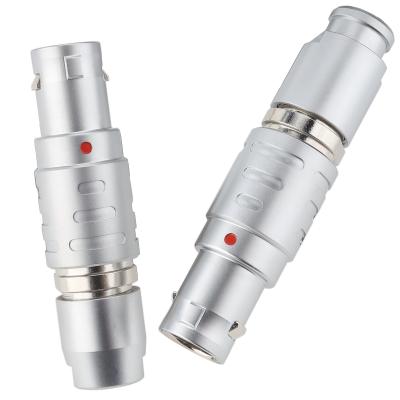 China Push-pull Self-locking Circular Connectors Cable Assembly Compatiable Lemo B Series Female FGG 2-12 Pin for sale