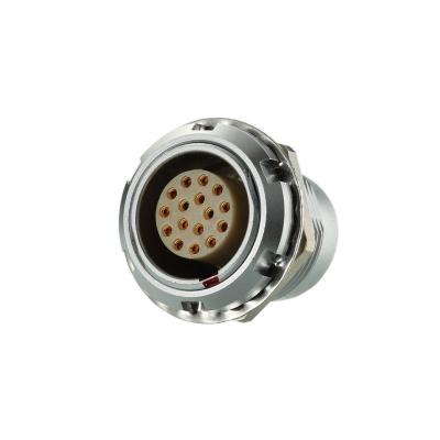 China 100% Compatible Lemo 2B Series Circular Connectors 16pins Male And Female for sale