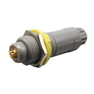 China Compatible Lemo P Series Connectors Redel Plastic Push-Pull Self-Locking Connectors for Medical Devices for sale
