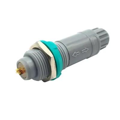 China Compatible Lemo P Series Connectors Redel Plastic Push-Pull Self-Locking Connectors for Medical Devices for sale