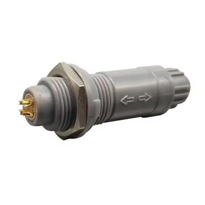 China Compatible Lemo P Series Connectors Redel Plastic Push-Pull Self-Locking Connectors for Medical Devices for sale