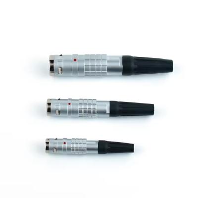China Lemo K Series Compatible Waterproof IP68 Connectors Long Endurance with Brass Housing and High Voltage Test for sale
