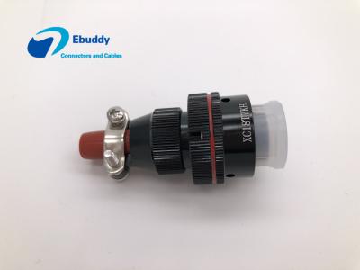 China 7 Pin Military Circular Connectors , IP50 Female Aviation Connector XC18T7KH for sale