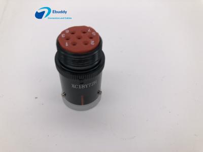 中国 低電圧の円のケーブル コネクタ7 PinのまっすぐなプラグXC18Y7ZHの耐久財 販売のため