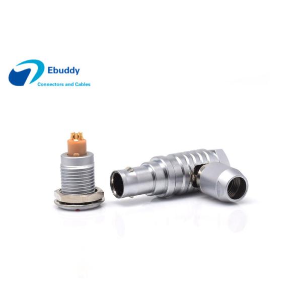 Enchufe ajustable FSG.0B.305 del codo de los conectores 5pin de la serie de Lemo B del ángulo